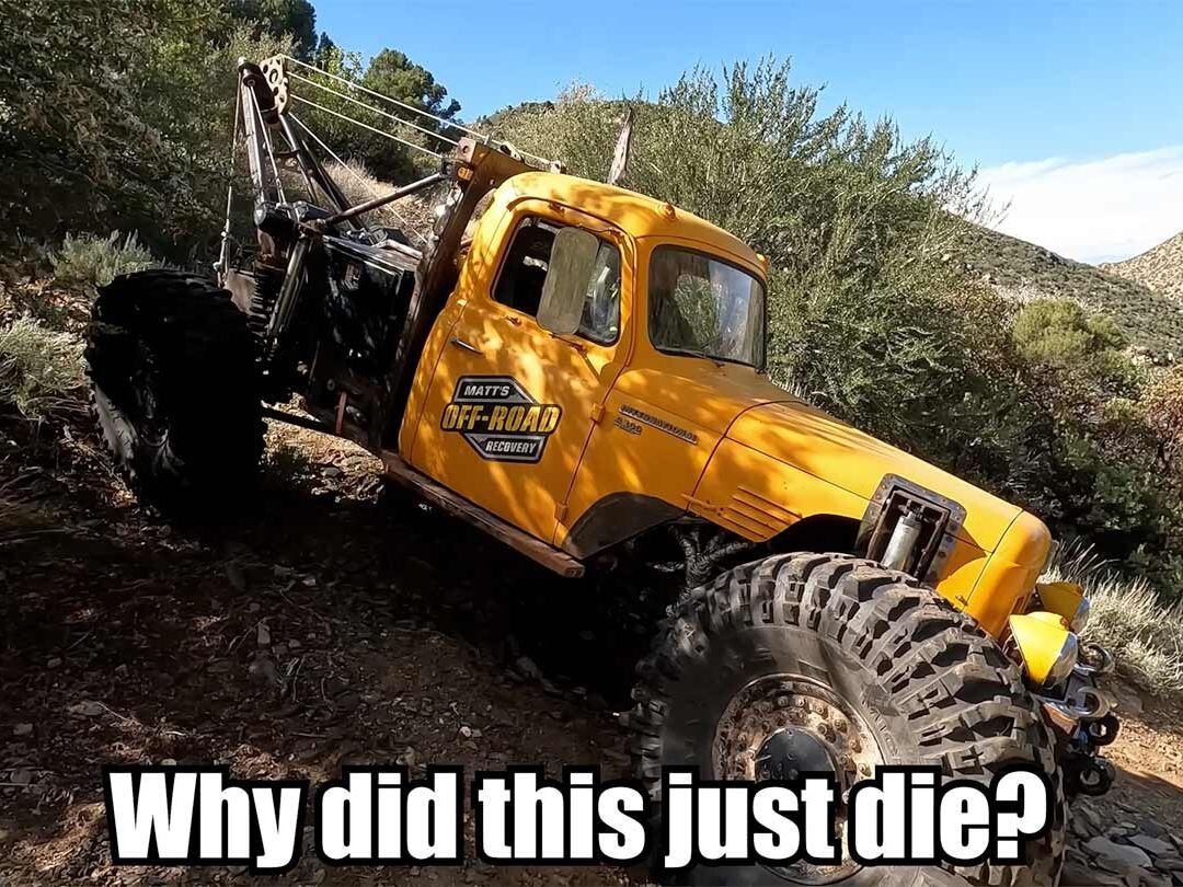 Matts Off Road Recovery Needs His Own Recovery UTV Driver