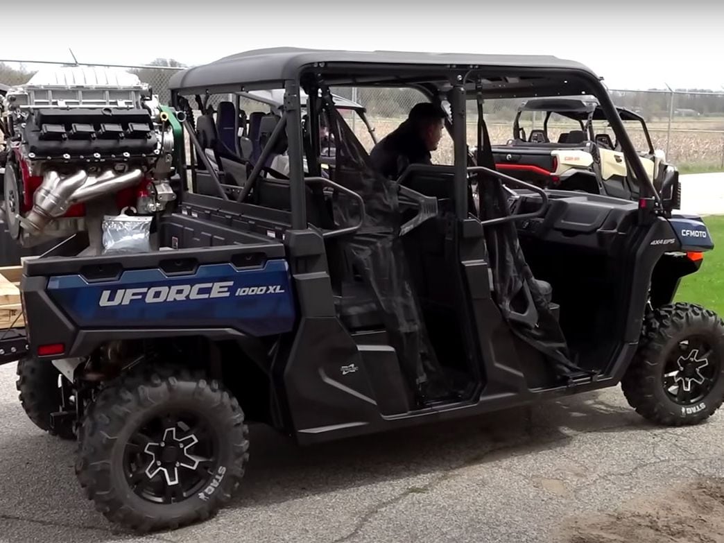 Watch SXSBlog Hellcat-Swap a CFMoto UForce | UTV Driver