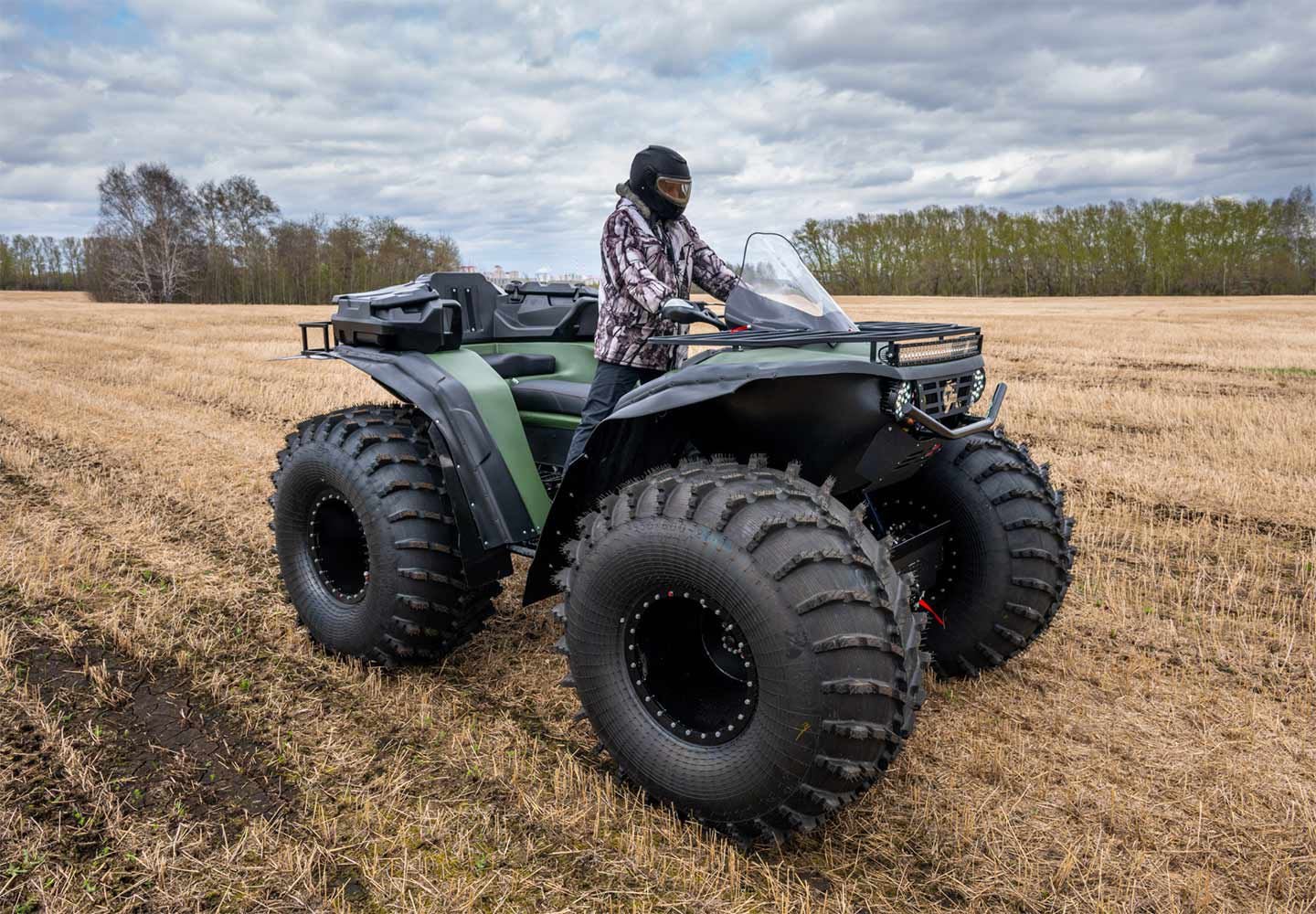 In Russia, Largest ATV in World Rides You | UTV Driver