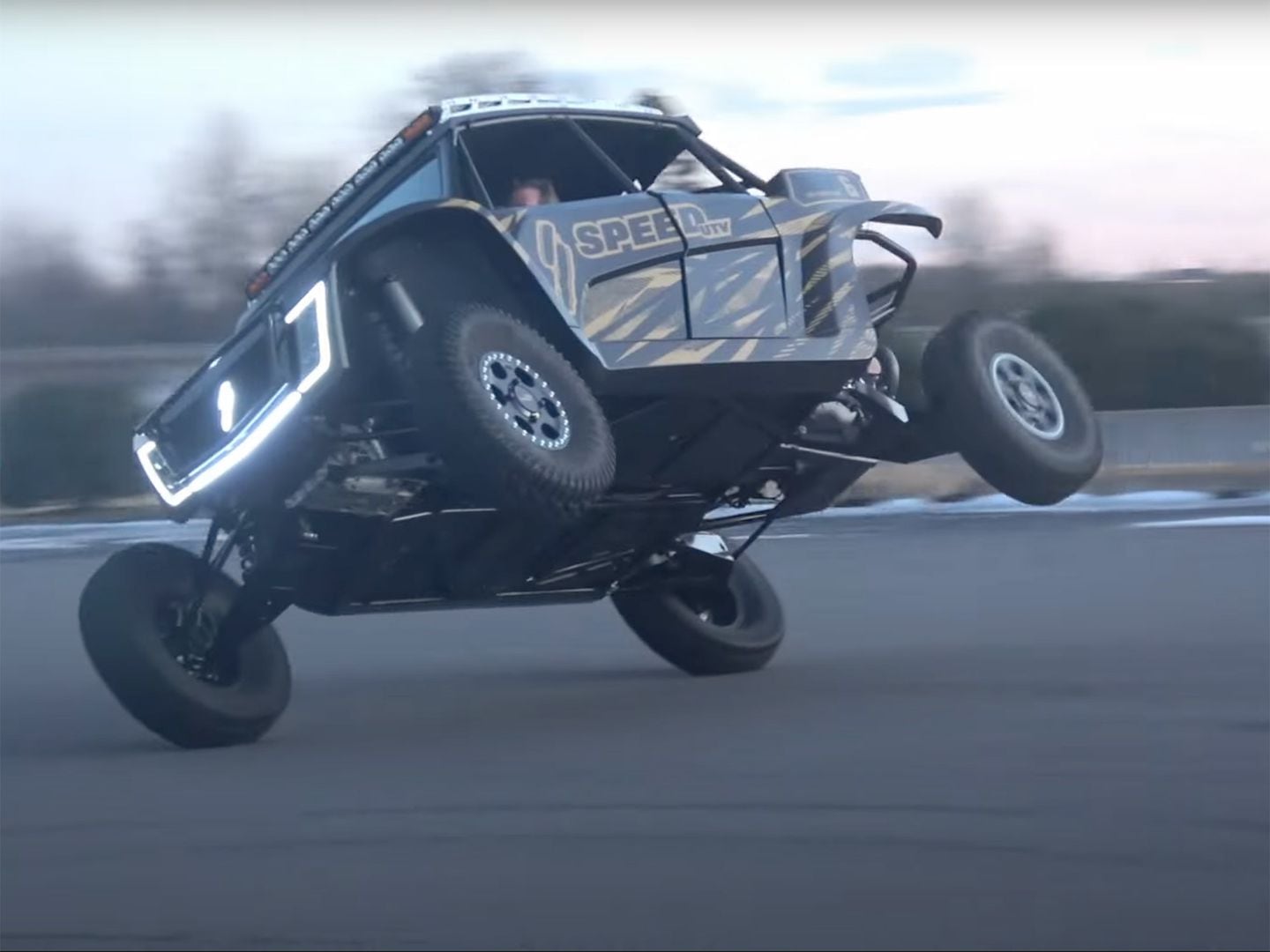 Speed UTV Out Playing on Public Roads | UTV Driver