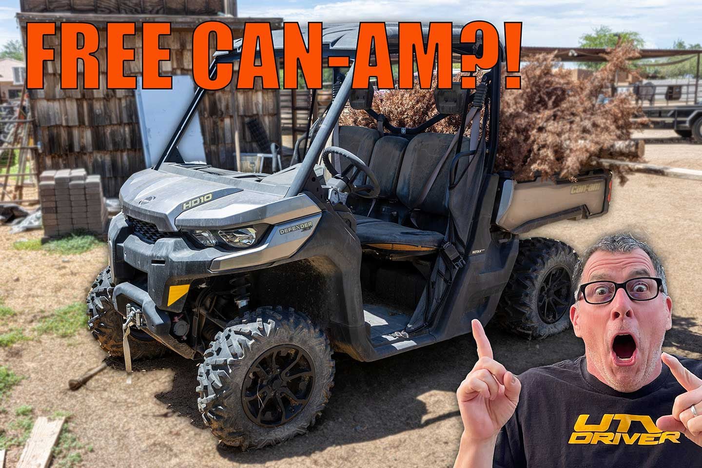 Watch Us Resurrect An Abandoned Can-Am Defender | UTV Driver