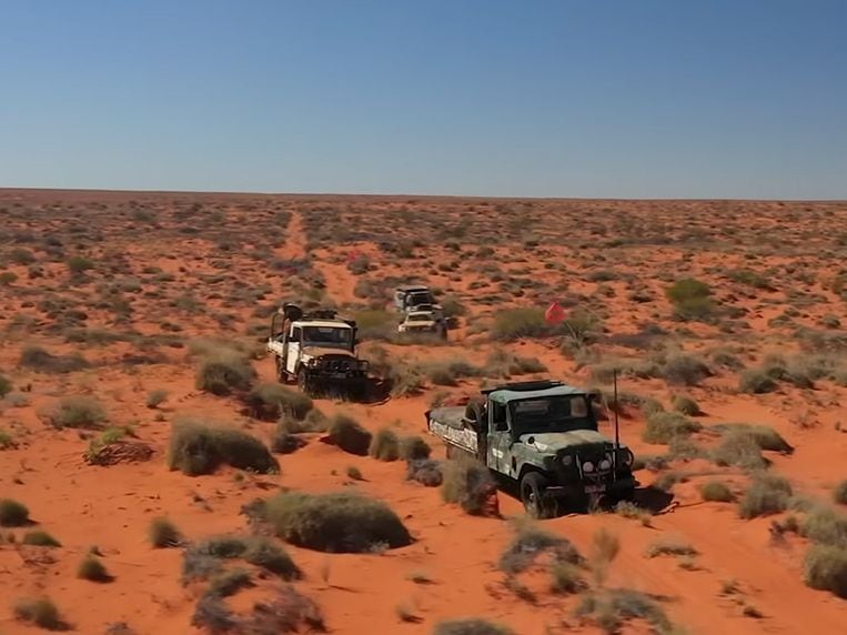Watch 4WD 24/7 Take Two Classic Off-Roaders Across a Desert | UTV Driver