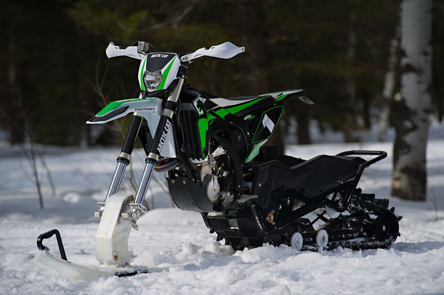 Arctic Cat’s SVX450 Snow Bike | UTV Driver