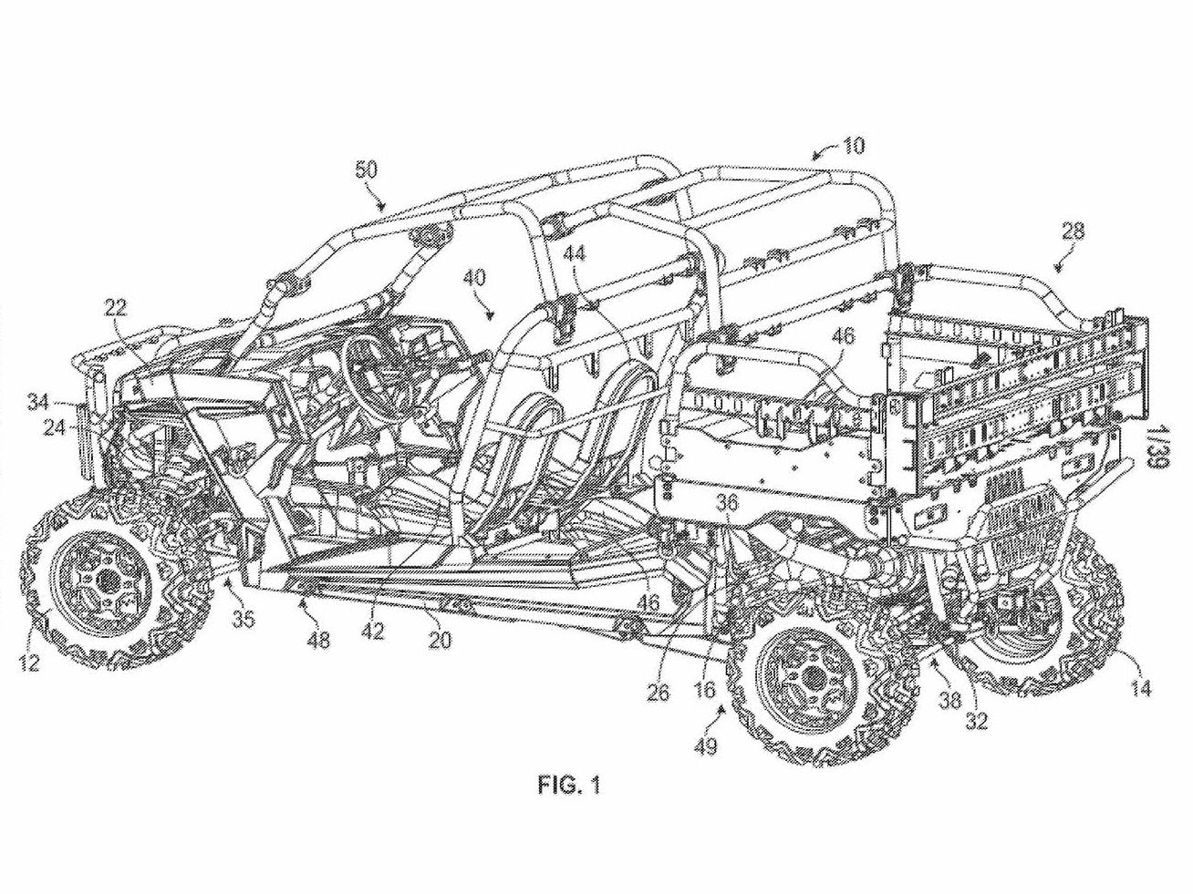 Patent Drawings Show Polaris Working on Hybrid Side-by-Side | UTV Driver