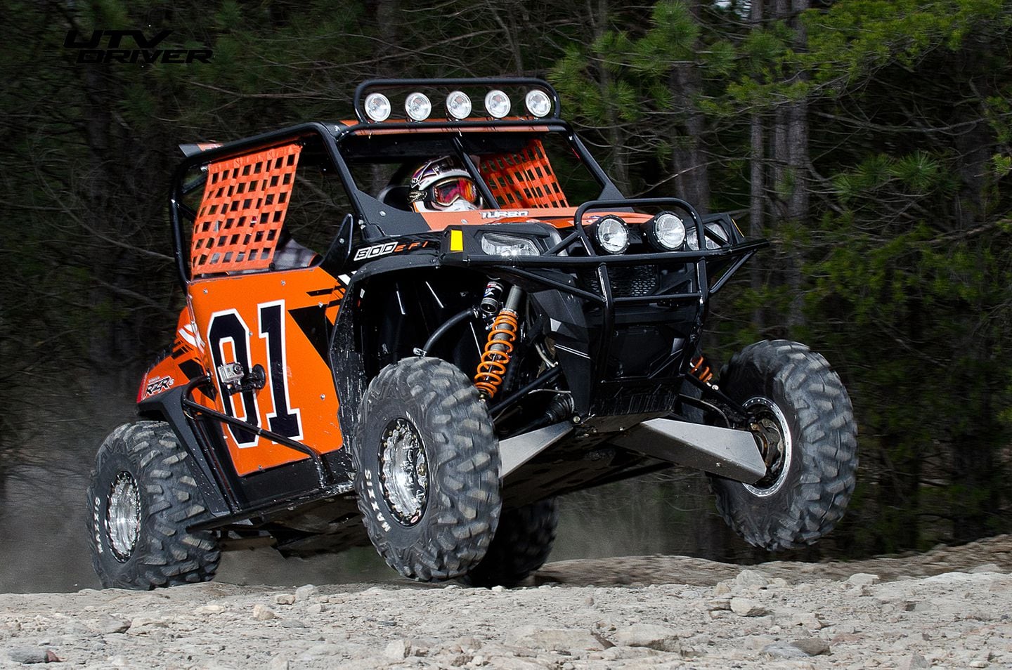 Polaris Atv And Rebel Flag