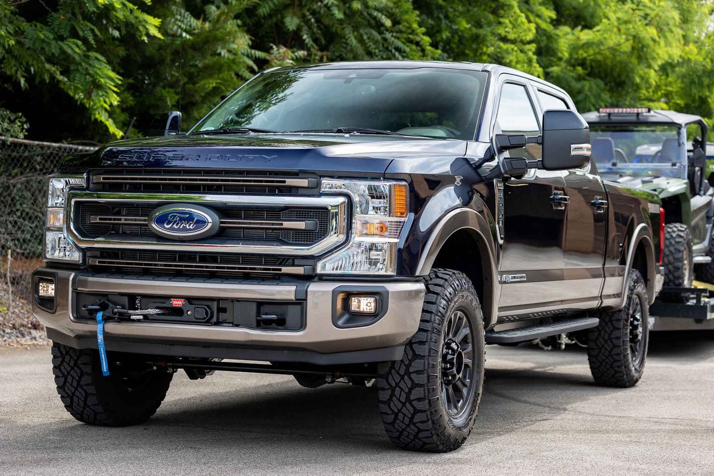 2022 F250 King Ranch Lifted
