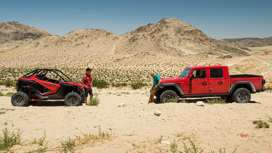 Polaris RZR Pro XP Battles Jeep Gladiator on Top Gear America | UTV Driver