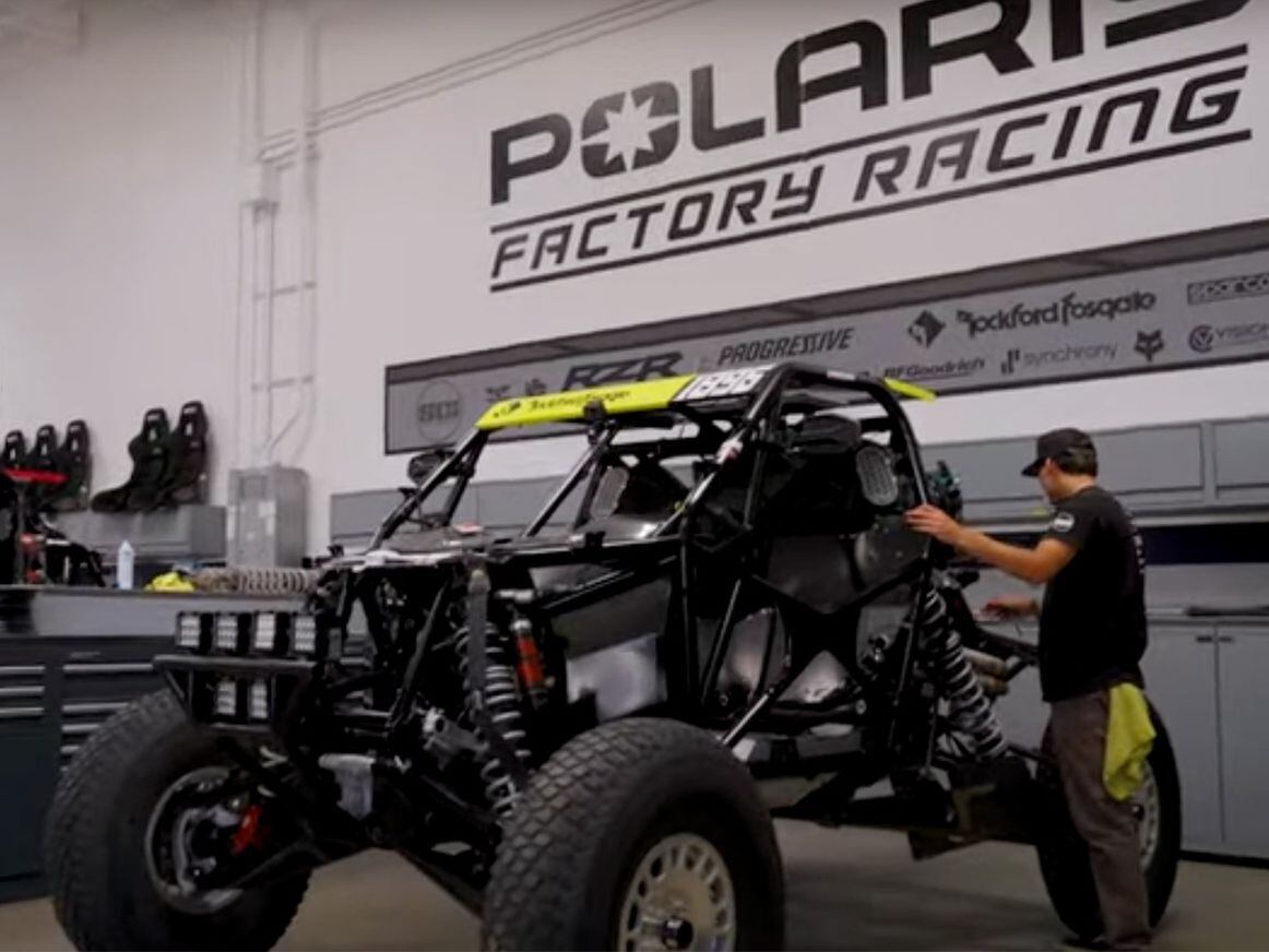 Polaris’ New Video Gives a Factory Race Garage Walk-through | UTV Driver