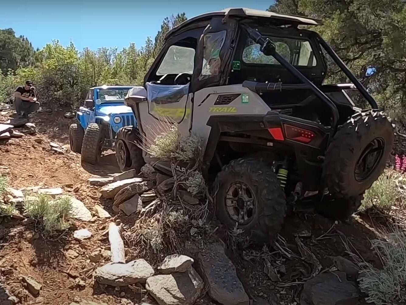 MORR Comes to the Rescue of a Cliff-Diving RZR | UTV Driver