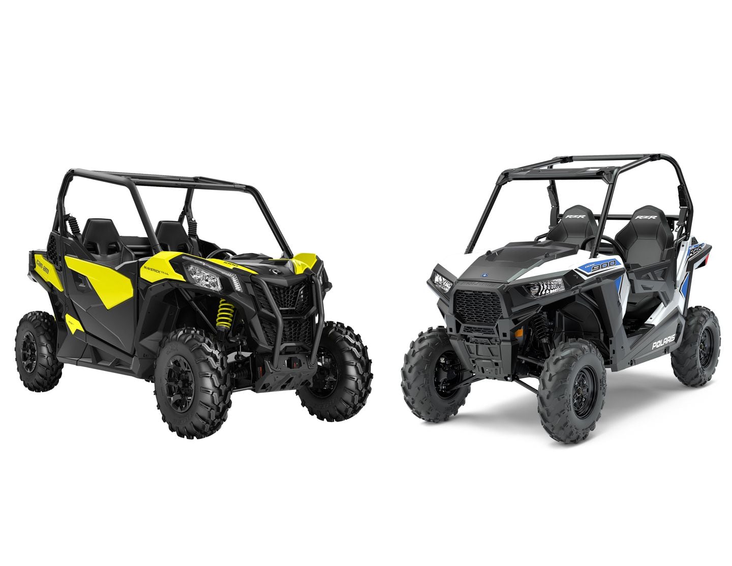 UTV Comparison: Can-Am Maverick Trail 1000 DPS Vs. Polaris RZR 900 EPS ...