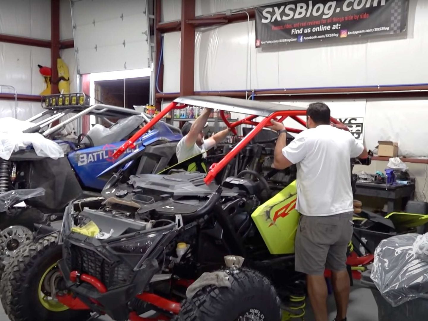 SXSBlog Starts Repairs on Wrecked UTVs and Teases New Project | UTV Driver