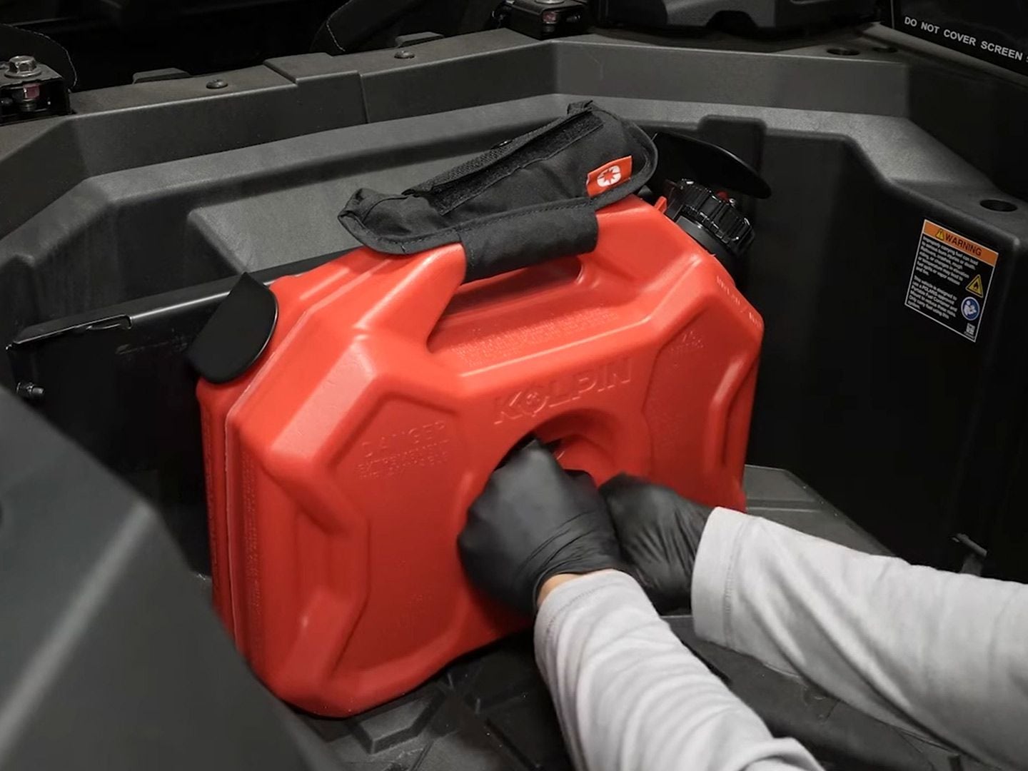 How To Install the Kolpin Fuel Can and Bracket | UTV Driver