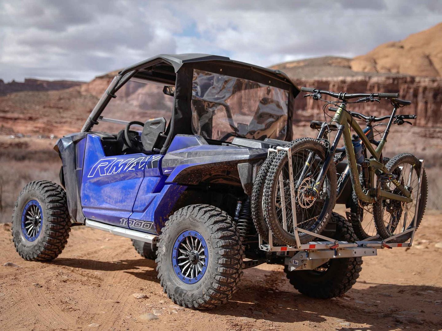 Using UTVs to Shuttle Mountain Bikes in Moab | UTV Driver