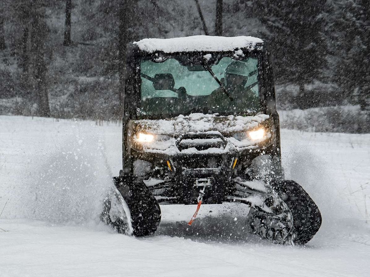 A Tracked Can-Am Is the Only Way to Drive in Snow | UTV Driver