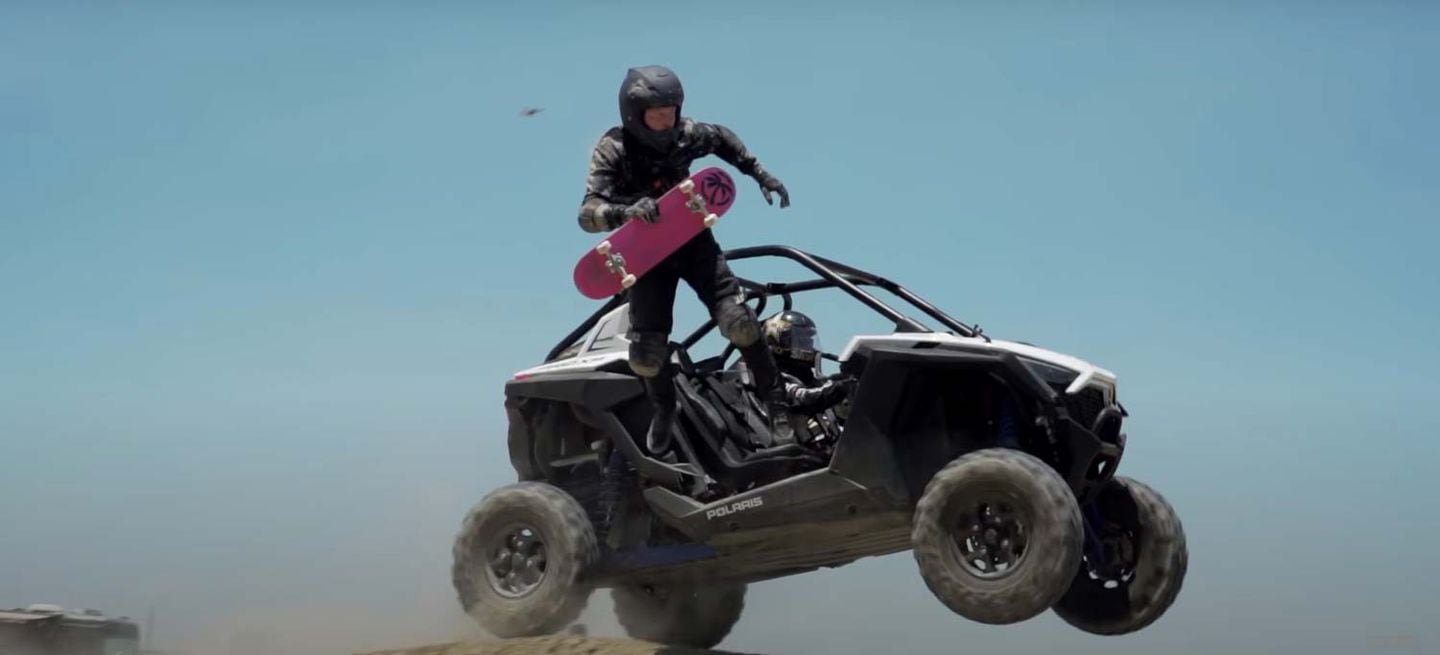 Watch Jason Ellis Launch Out of a Polaris RZR Pro XP | UTV Driver