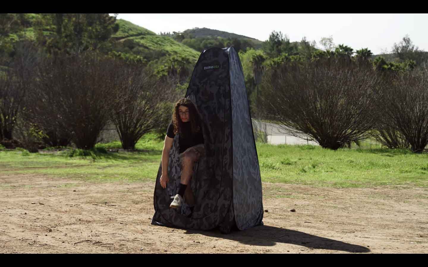 Check Out the Rhino Portable Pop-Up Privacy Tent | UTV Driver