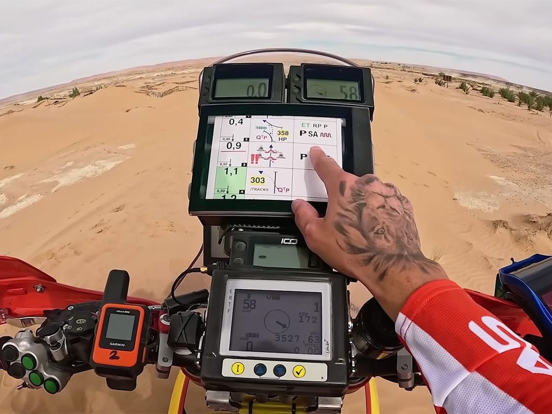 Watch a Motorcyclist Show You the Insane Dakar Roadbook | UTV Driver