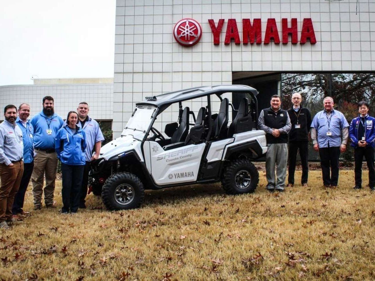 Yamaha Gives Away Custom Wolverine X4 to Georgia Sheriff’s Office | UTV ...