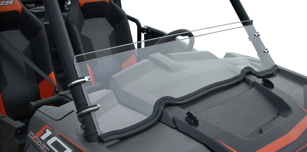 Double OTT UTVA RZR Half Windshield | UTV Driver