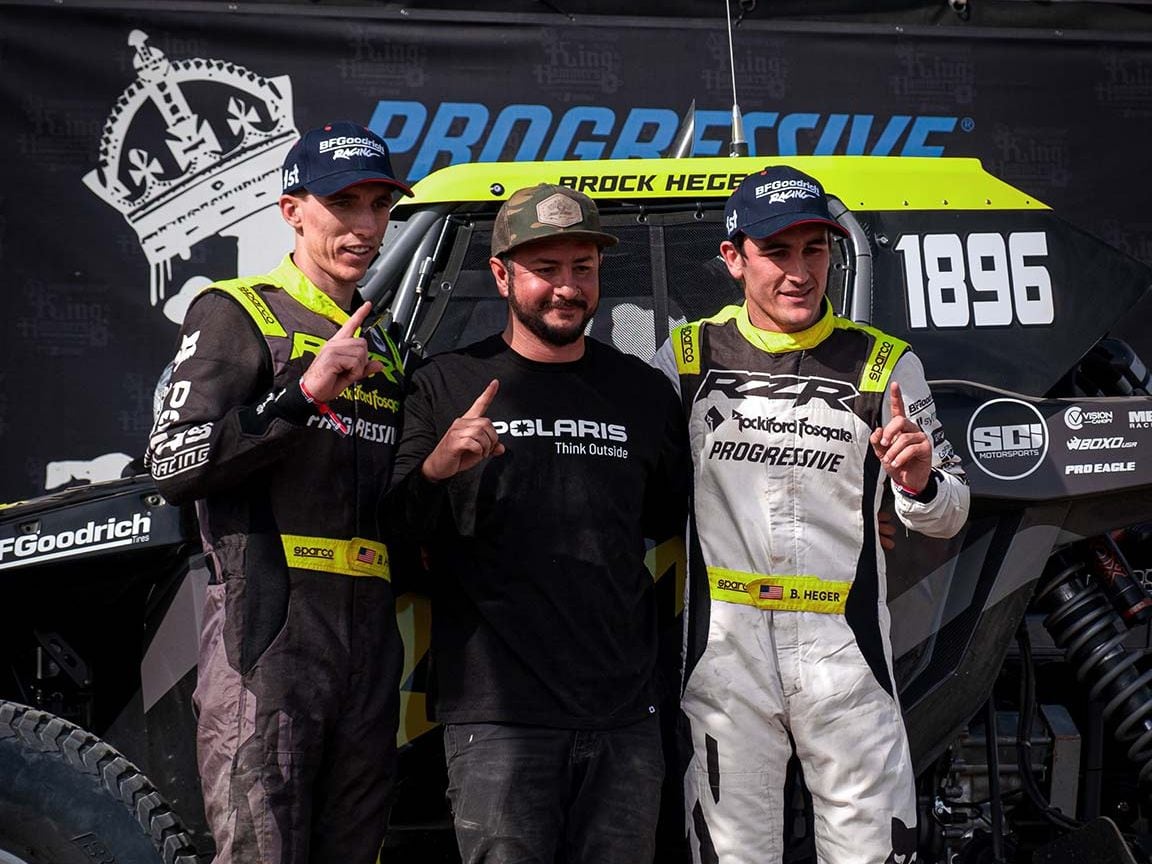 Polaris Sweeps Podium at KOH Desert Race | UTV Driver