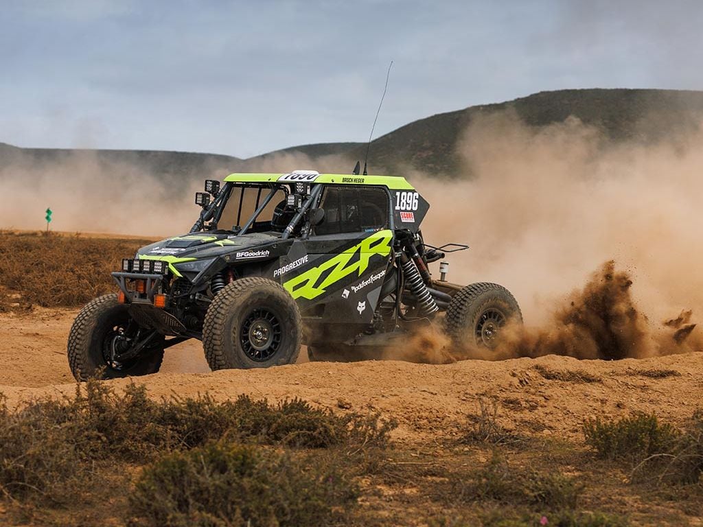 Polaris Factory Racing Driver Brock Heger Wins Baja 400 | UTV Driver